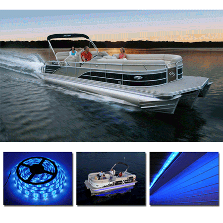 Led Lights Pontoon Boat Red/Green LED Navigation Lights | PontoonStuff